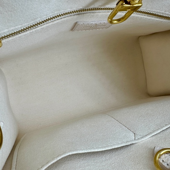 Louis Vuitton | Bags | Louis Vuitton Cream And Orange Womens Bag | Poshmark